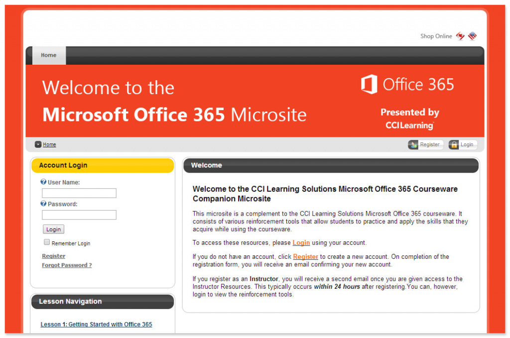 Microsoft Office 365 Learning Solution – CCI Learning