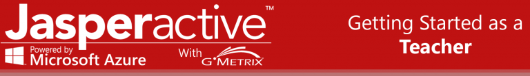 Teach Jasperactive/GMetrix Go – CCI Learning